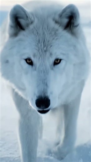 Lone Arctic Wolf Howling in the Snow | Ultra Realistic 16K ASMR Nature Sounds