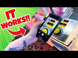 How To Get FREE Plays On An Arcade Claw Machine! (IT WORKED!)