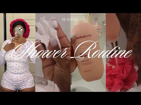 A Realistic Shower Routine | Simple, Feminine, Clean 🫧 | Brittney Myers