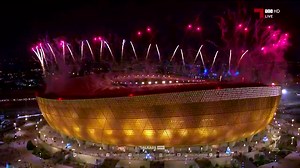 596K views · 30K reactions | Dazzling fireworks light up the skies as the Lusail Super Cup match ends at the Lusail Stadium | The Peninsula Qatar | Facebook