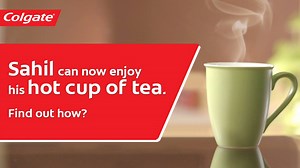 205K views · 45 shares | Sahil's favourite thing was his cup of hot tea or coffee in the morning. But his teeth sensitivity problem made it an issue for him. Colgate Sensitive Pro-Relief came in for rescue. Watch now! | Colgate India | Facebook