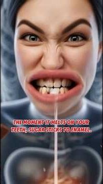 “Chocolate Inside Your Body 😱 Teeth & Health Damage in 3D!”