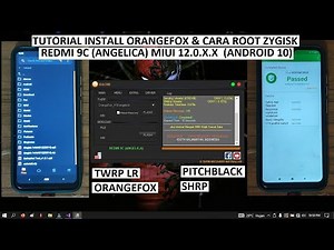 TUTORIAL INSTAL ORANGEFOX & CARA ROOT | REDMI 9C | ANGELICA | MIUI 12.0.10.0 ID | ANDROID 10