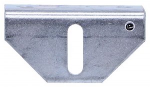 Slotted Swivel Bracket for Boat Trailers - Zinc Plated Steel - 3-1/2" Long - Qty 1 etrailer Boat Tra
