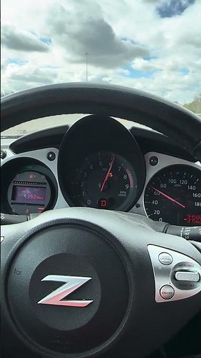 Nissan 370Z Auto moves decent 🔥 0-100mph Launch Control Acceleration #nissan #370z #vq37vhr #v6