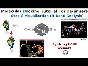 Molecular Docking | Step-8 |Chimera | Visualization | Binding Affinity | Simulation