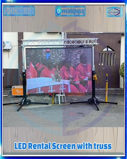 Rental LED Digital Screen || Skytrain Electronics Ltd || LEDSignage.NG || 24th October, 2025 || Your event can’t just be done without a crystal clear display. We have High Definition rental LED Screens for your events. We are your sure plug. Contact us today via 2347060610480 or www.ledsignage.ng. #ScreenRentalService #Nigeria #LEDScreens #AllSizes #SkytrainElectronicsLtd #LEDSignageNG #TechplaceNG #LEDScreens #KIBJMedia #SkytrainAt10 | Skytrain Electronics LTD