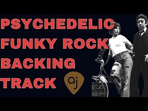EPIC Funky Psychedelic 70's Rock Backing Track for Guitar (E Minor / 78 BPM)