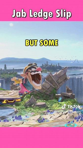 New tech in Smash Ultimate called Jab Ledge Slip! #Gaming #SmashUltimate #ssb #ssbu #smashbros #ssbultimate #smashbrosultimate