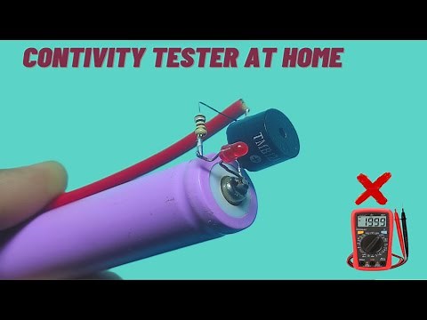 Continuity Tester With Light And Buzzer