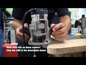 Why Use a Fixed Base on a Router - a Toolstop Guide