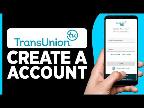 How To Create A TransUnion Account 2025 (How To Sign Up An Account On TransUnion)