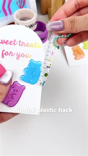 Crea tu propia guía de tamaño para el plástico retráctil