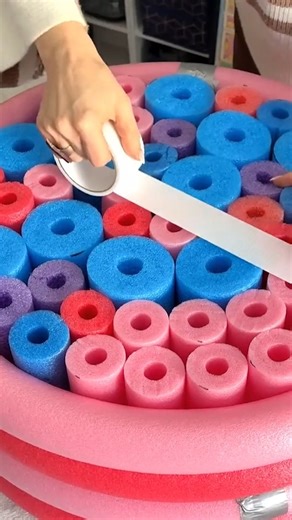 2.2M views · 13K reactions | They turned Dollar Store pool noodles into THIS ?? 勞 | Hometalk | Facebook