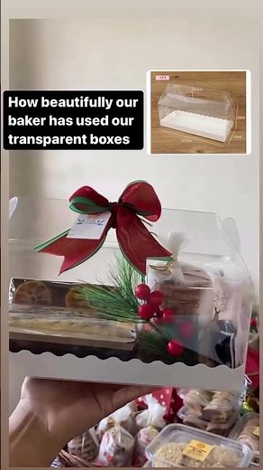 Transparent Cake Boxes: Showcase Your Creations with Style | #cakepearls #cakepackaging
