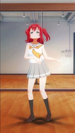 MMD Ruby Kurosawa (Commissioned Model) - Fortnite Christmas Emote Dance