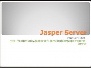 Jasperreports Server CP 6.2.0 Installation