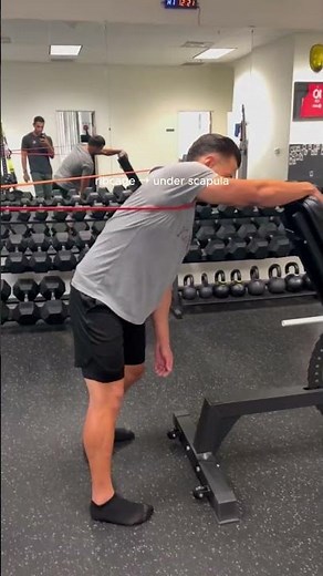 Scap Stability in Rotation Control | #shorts