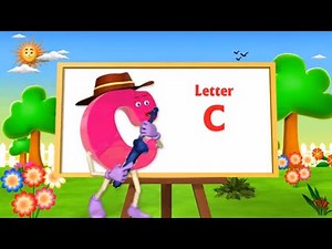 Letter C Song - 3D Animation Learning English Alphabet ABC Song For Children
