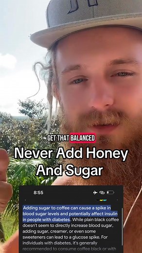 Replying to @Tim honey/sugar and coffee will spike that insulin and keep the fat on the body , do this instead and add a healthy fat . Go to jacobslink.com for the Health Bible and salt /My COFFEE . | Jaccobsrregenerration15