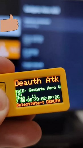 NEMO Portal demo on m5stick C Plus 2 - Wifi flipperzero alternative #wifi #M5stickc #m5stack #gadget #flipperzero #esp32 #retro