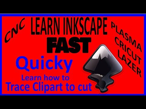 Inkscape tutorial Trace bitmap - custom metal sign design - trace an image custom metal signs