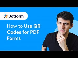 How to Use QR Codes for PDF Forms