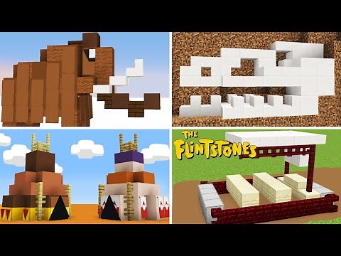 10 Prehistoric Builds you can do in Minecraft Java & Bedrock!