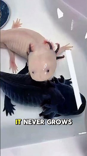 The Smiling Axolotl That Never Grows Up!