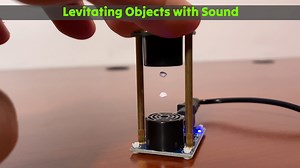 Acoustic Levitator Kit lets you levitate water droplets and tiny objects with sound more info: https://www.gadgetify.com/mini-acoustic-levitator/ | Daily Rad | Facebook