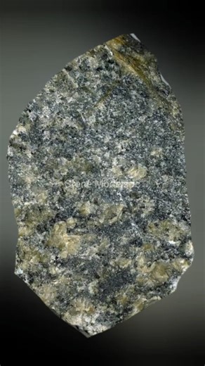 Rocha diorito ( cor escura branco.. ) #rochas #minerios #cristais #shorts #13jan26