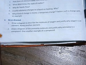 1. How does an element difter truma2. What determines the stat... | Filo