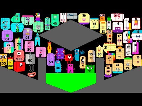 NEW Numberblocks Marbles Tournament - Numberblocks Marble Race in Algodoo! Who will be the Champion?