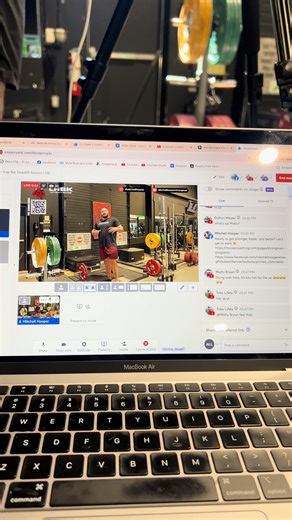 Did you catch the livestream? 👀 #fitness #gymmotivation #deadlift #strongman #worldsstrongestman #powerlifting #bodybuilding #tips | Mitchell Hooper