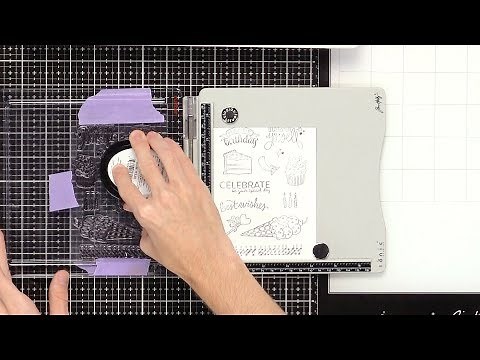 How to Use a Stamp Positioning Tool with Simon Hurley