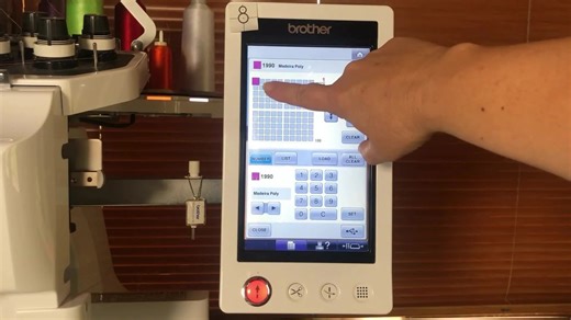 Хватит путаницы с цветами на Brother многоигольной: Custom Thread Tabl