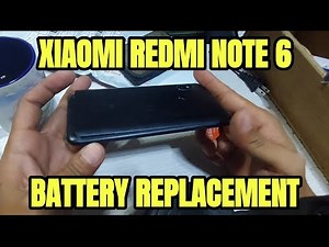 Xiaomi Redmi Note 6 || Battery Replacement
