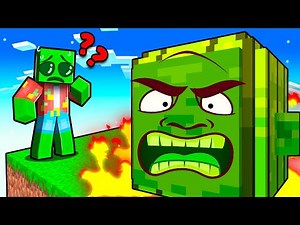 One Slime on a LIN GANG MELON CHUNK in Minecraft!?