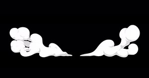 Fluid Smoke Elements Transition Reveal