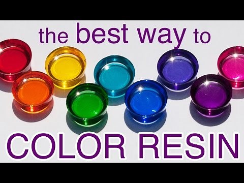 RESIN COLOR that's clean and easy - by Little Windows