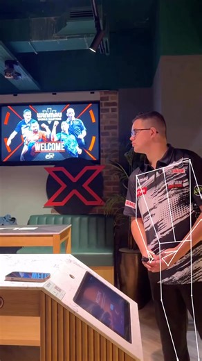 Also Gian van Veen tracked his throw: "I put his throw through the new Pose & Tracking for darts app and it shows just how metronomic it is 😮‍💨" | Dartsnews