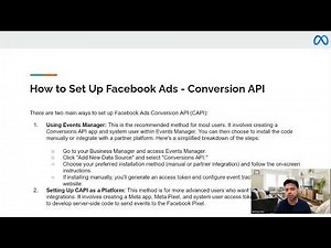 How to Set Up Facebook Ads - Conversions API in Meta