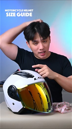 Helmet Size Guide 😁 | MotoMouse