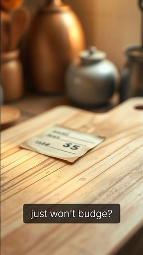 How to Easily Remove Stubborn Stickers Without Damage | Quick Cleaning Hack #shorts #youtubeshorts