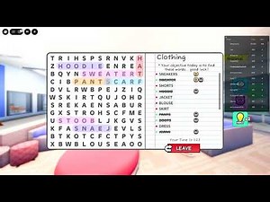 Roblox Game Word Search S3 E10 and S3 E6