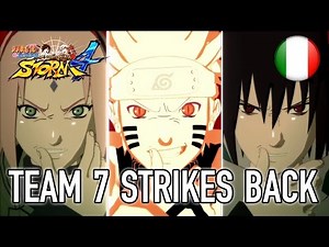 Naruto SUN Storm 4 - PS4/XB1/Steam - Team 7 Strikes back (Italian trailer)
