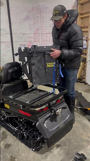 How to mount a Yukon Expedition Sled Trapper box using our custom quick release mounting system