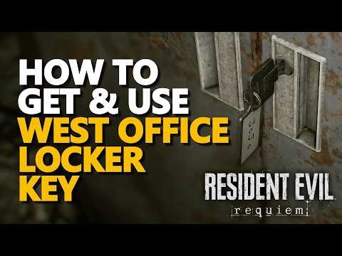 West Office Locker Key Resident Evil Requiem 9