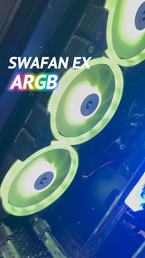 Customize awesome light shows on the SWAFAN EX ARGB with your preferred lighting software! 🔎 SWAFAN EX ARGB Series https://bit.ly/swafan-ex12-argb-blk 🛒Buy here: https://ttpremium.com/swafan-ex12-argb-sync-pc-cooling... #Thermaltake #gamingpc #gamingsetup #thermaltake #custombuild #gaminglife #pcgaming #swafan #gamingpcsetup #pcbuild #argb | Thermaltake Technology Inc