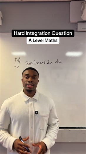 Clever way to use the double angle formula for integration #maths #alevel #alevelmaths #education #studygram | Faze TheFirst